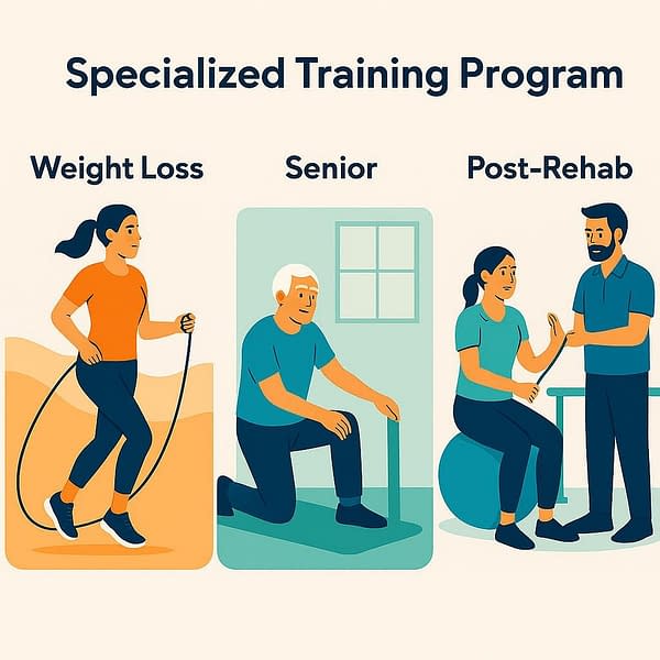Specialized Training Programs: Weight Loss, Senior, Post-Rehab