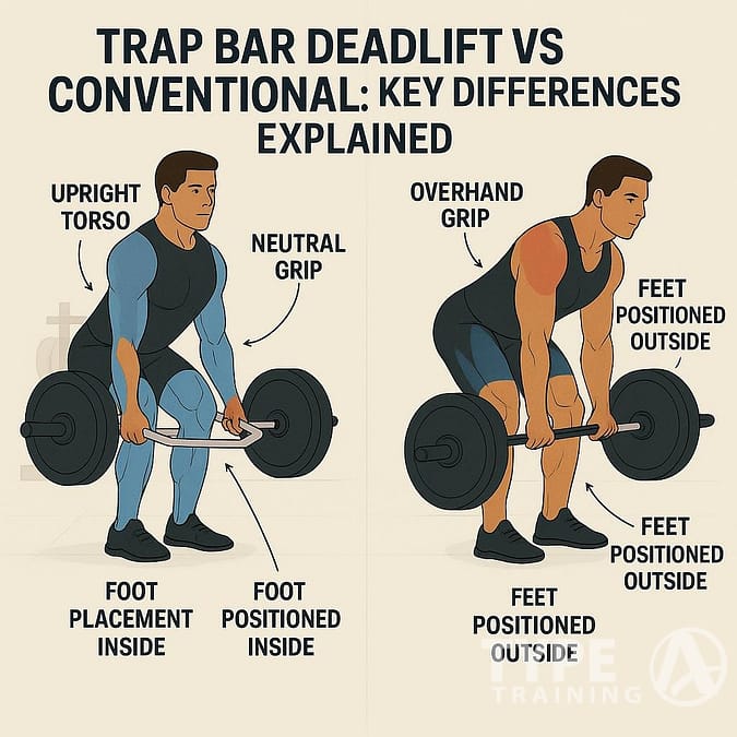 Trap Bar Deadlift Vs Conventional: Key Differences Explained
