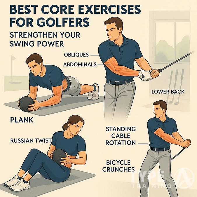 Best Core Exercises For Golfers: Strengthen Your Swing Power