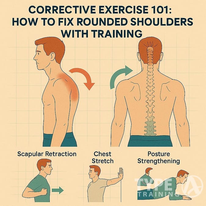 Fixing Rounded Shoulders: Corrective Exercise For Rounded Shoulders