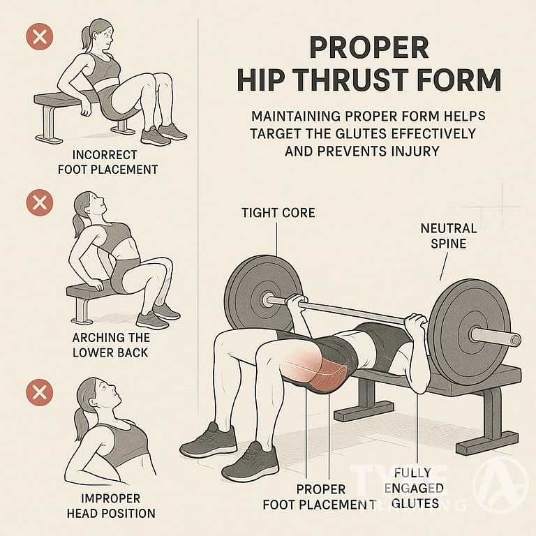 Hip Thrust Exercises: Stronger Glutes For Better Running Form