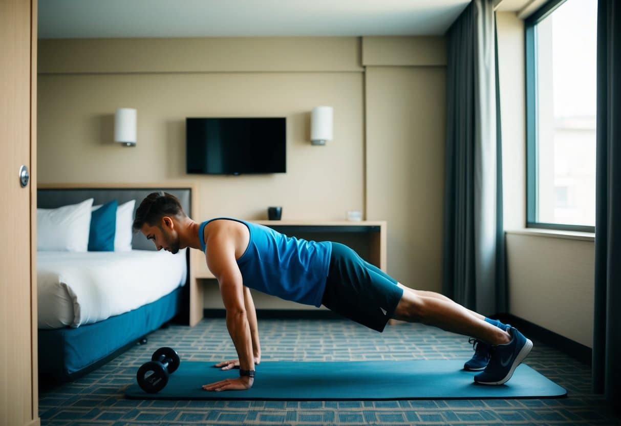Hotel Room Workouts: 10 Bodyweight Exercises to Stay Fit